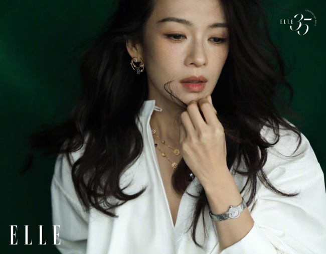 章子怡ELLE35周年封面释出 心有猛虎细嗅蔷薇_娱乐频道_中华网