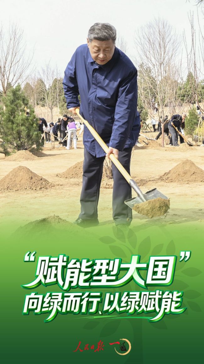 一见·“赋能型大国”，向绿而行、以绿赋能_新闻频道_中华网